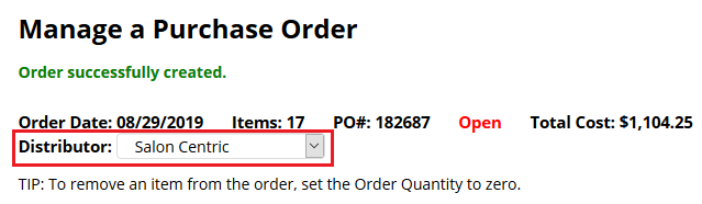 Creating a Purchase Order - Video